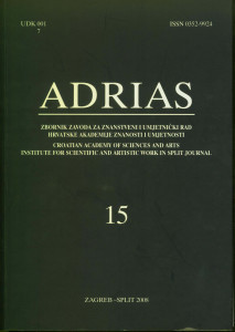 Sv. 15 (2008) / glavni urednik Davorin Rudolf